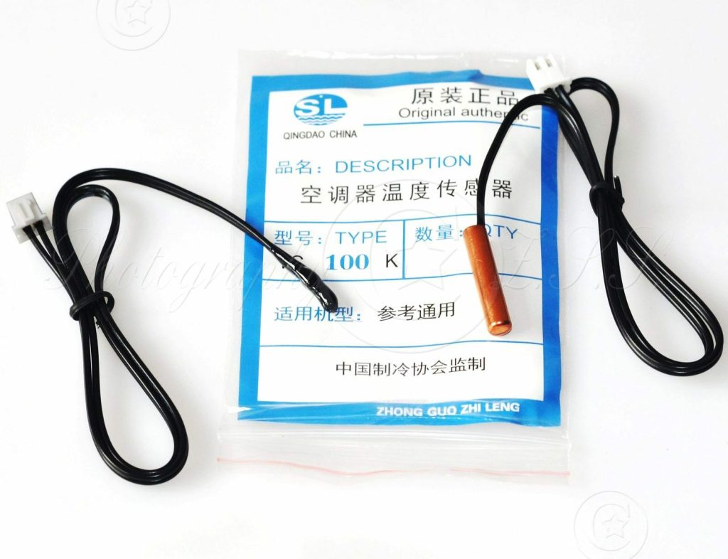 In+Out TC 100K Air Conditioner Temperature Sensor For Samsung Haier ...